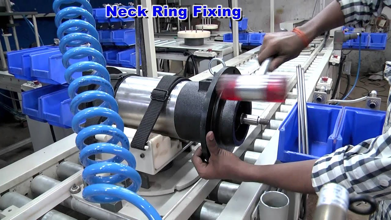 Openwell - Monoblock Assembly Line - YouTube