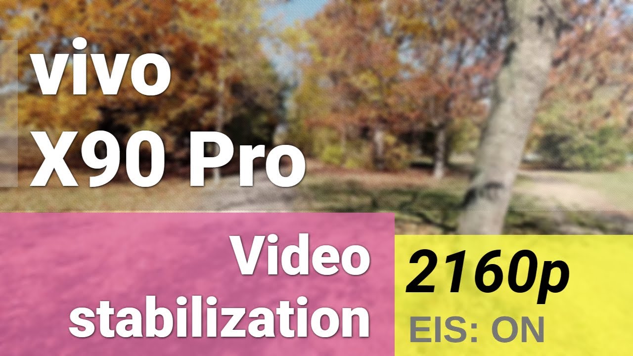4K 2160p 30fps (stabilization test, main camera) - vivo X90 Pro video sample