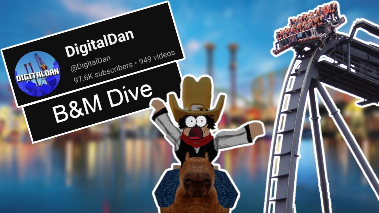 Building a rollercoaster for DigitalDan in Roblox Theme Park Tycoon 2 ...