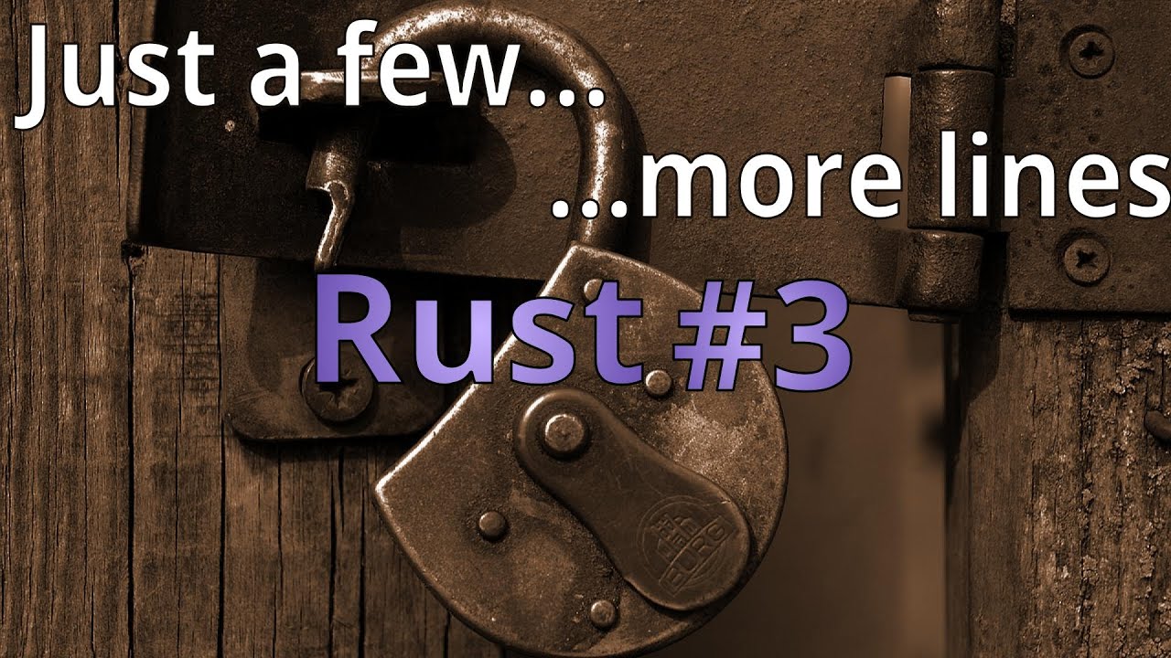 Learning Rust Challenge 3 Youtube