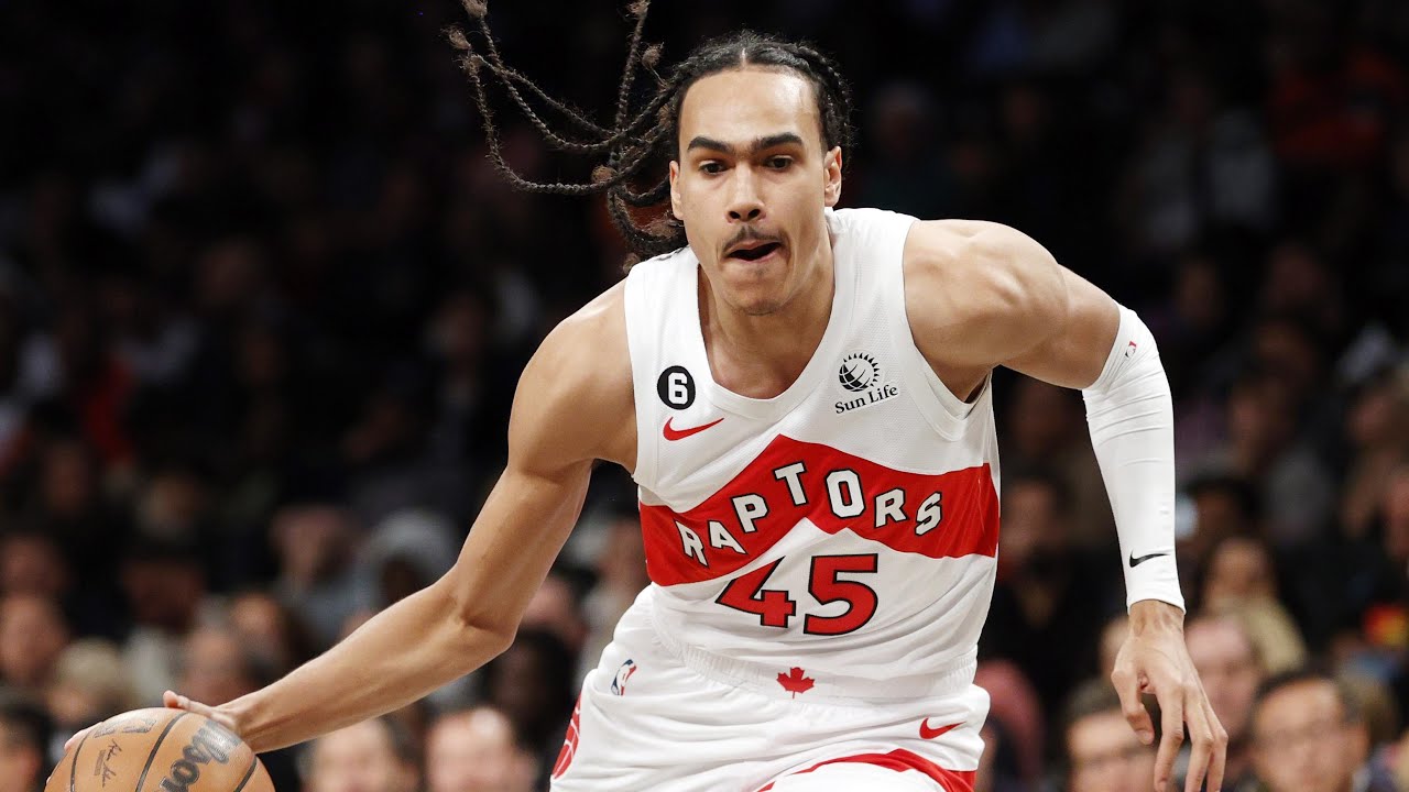 Dalano Banton ERUPTS For A Career-High 27 PTS In 25 MIN Versus Pistons ...