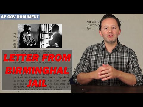 Letter from Birmingham Jail AP Gov NEW