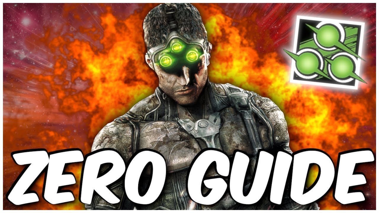 How to Play Zero! Operator Guide 2023! - Rainbow Six Siege - YouTube