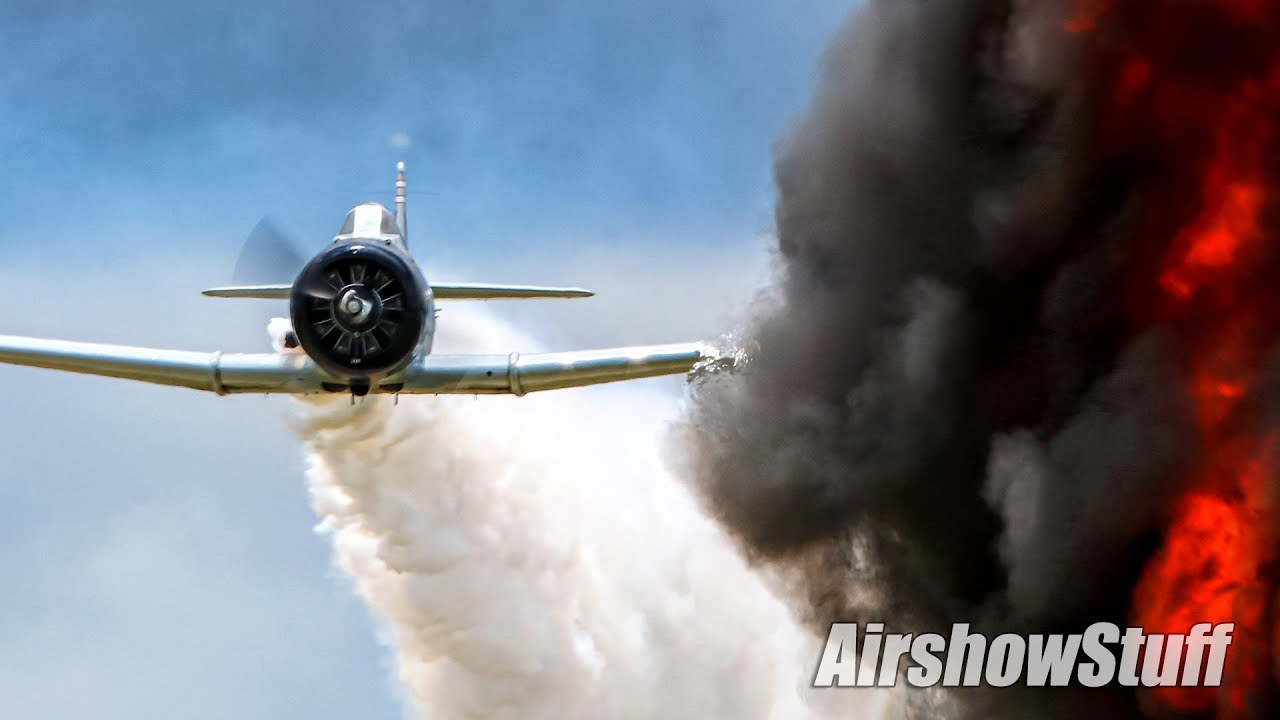 Inside the Pyro Field! - Tora Tora Tora Full Performance - Thunder Over ...