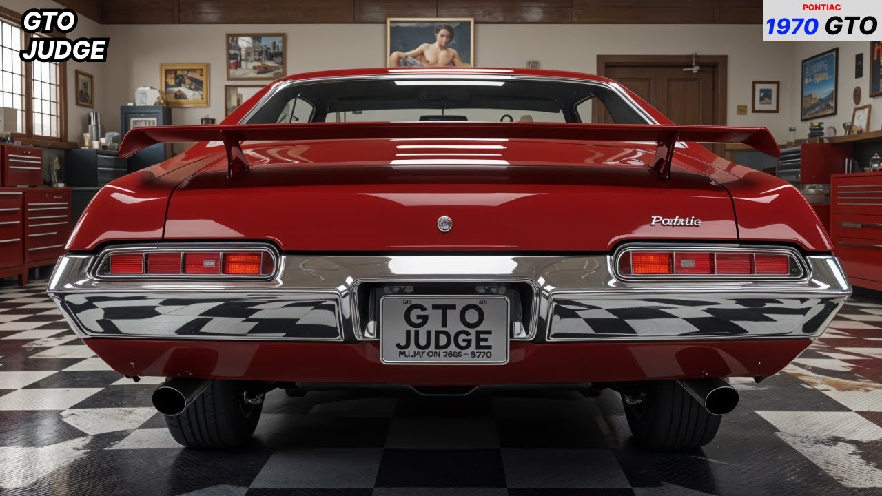1970 Pontiac GTO Judge Is Back – The Ultimate AMERICAN Muscle Car ...