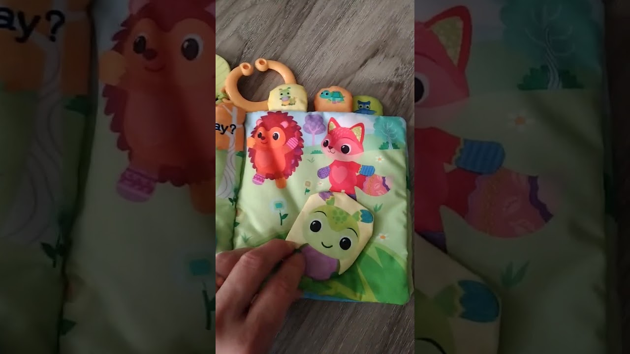 VTECH TURTLE'S BUSY DAY SOFT BOOK - YouTube