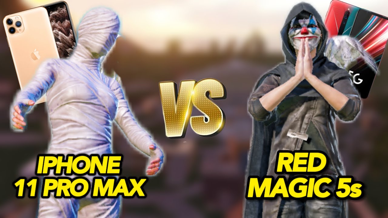 Red Magic 5s vs iPhone 11 Pro Max😱| TDM Test Full Gameplay | PUBG ...