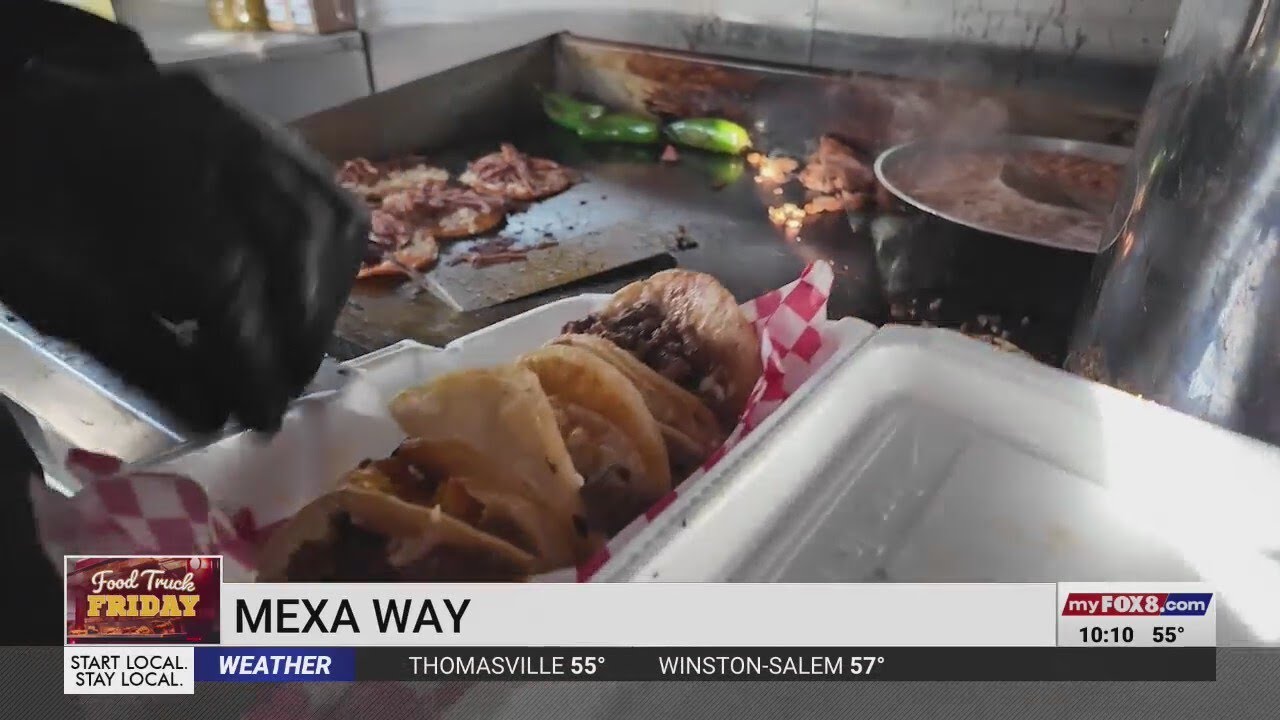 Mexa Way is an exciting new food truck experience in Greensboro - YouTube
