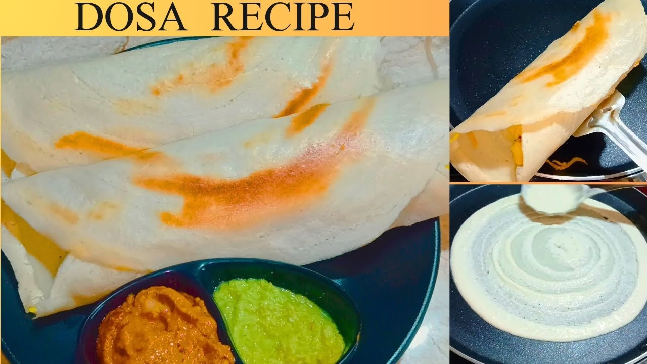 How To Make Crispy Dosa and Dosa Batter | Dosa Recipe | Naaz kitchen ...