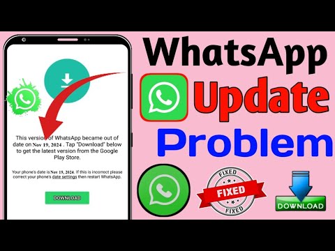 How to Fix Whatsapp Update Problem Today 2024 | Whatsapp Update Problem ...