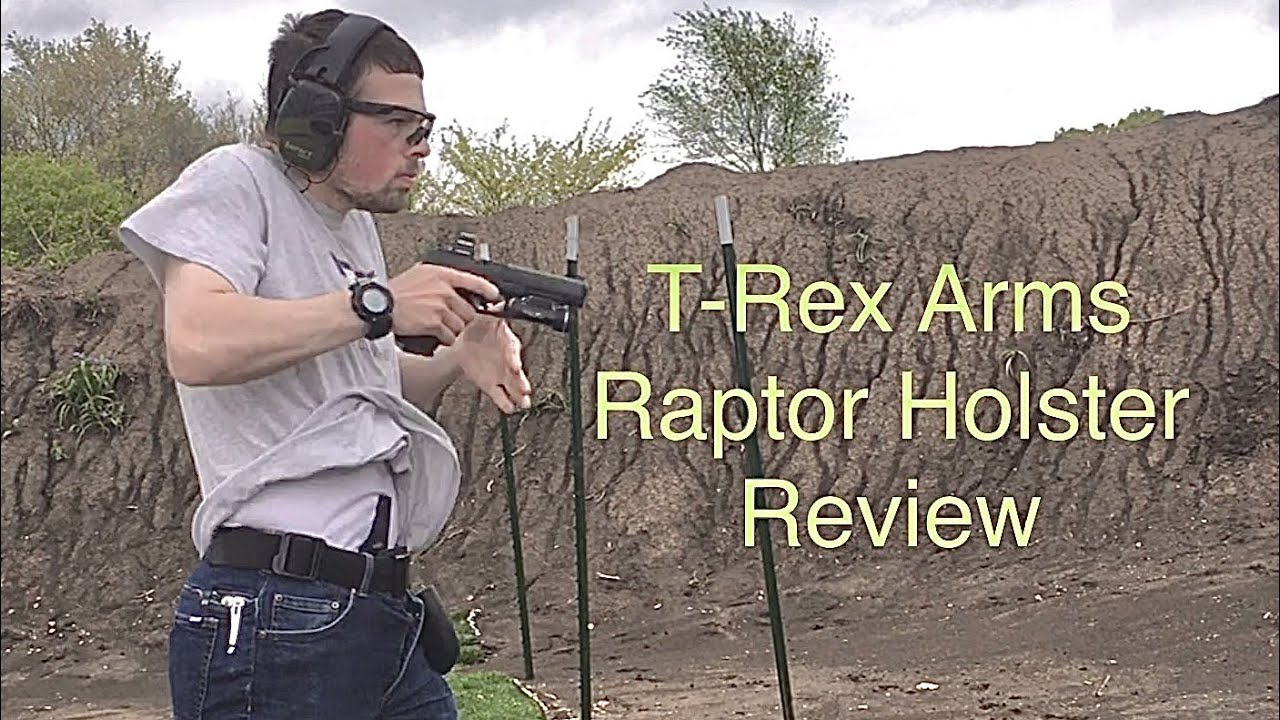 T-Rex arms Raptor Holster - YouTube