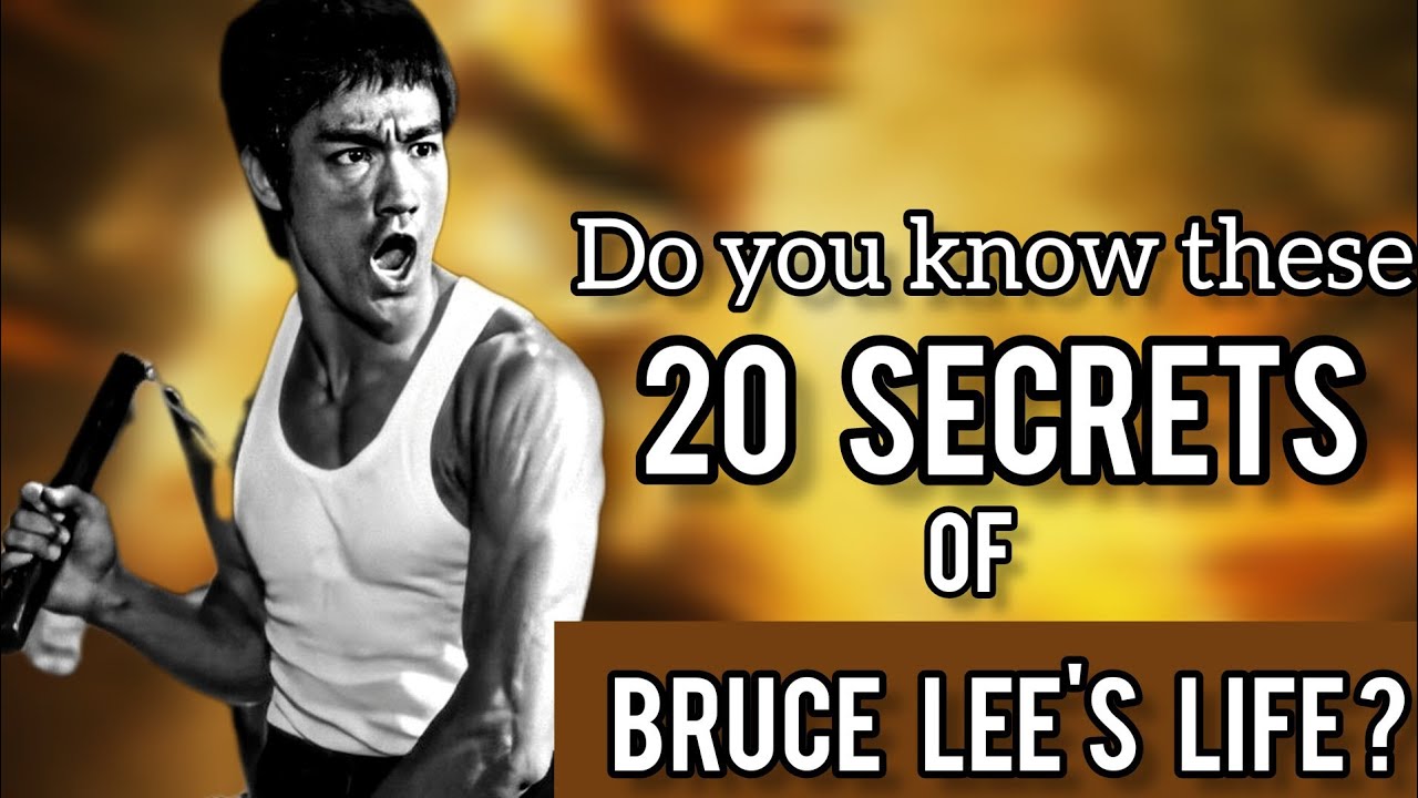 Martial Art Master Bruce lee life secrets you never know | hidden ...