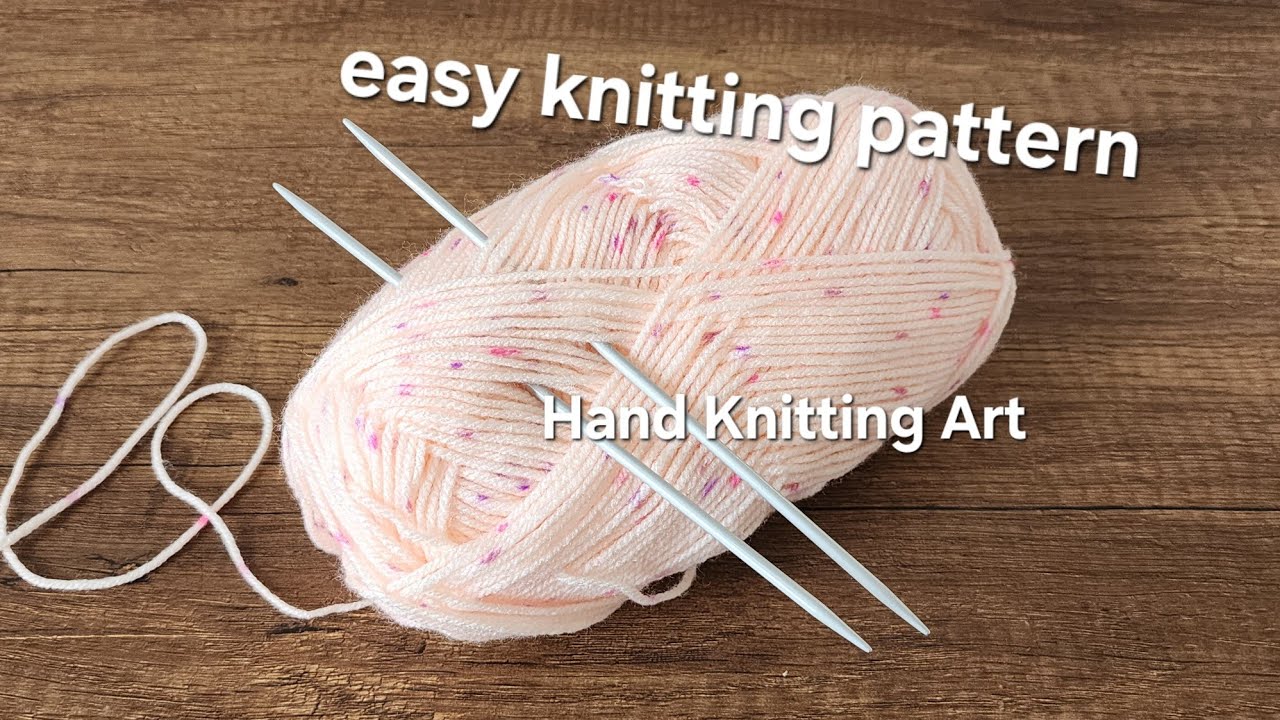 This is an unusual knit stitch 🤩 very easy and beautiful knitting ...