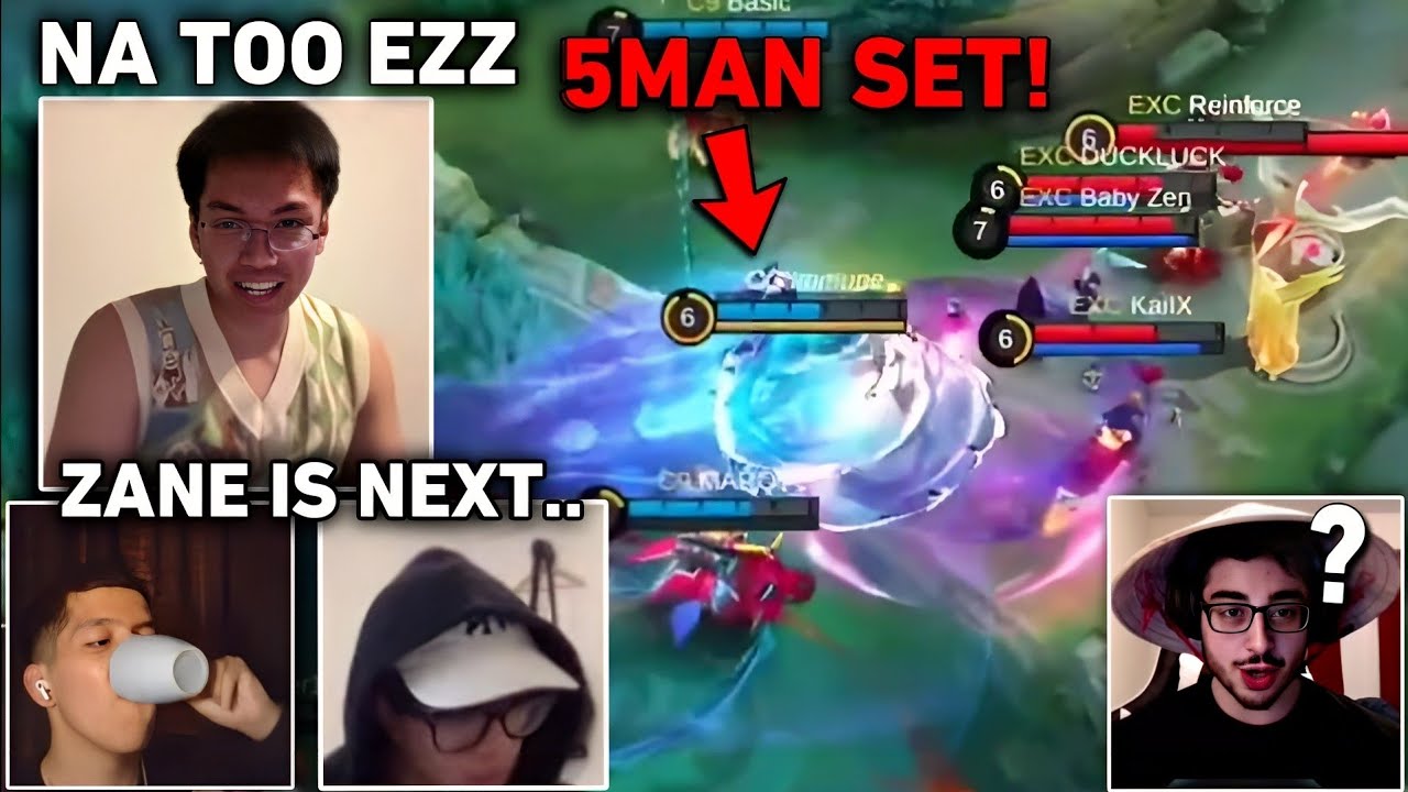NA TOO EZ FOR NATHZZ?? C9 NATHZZ, BESTPLAYER1, BASIC INSANE 5MAN SET!! CRAZY C9 SYNERGY - YouTube