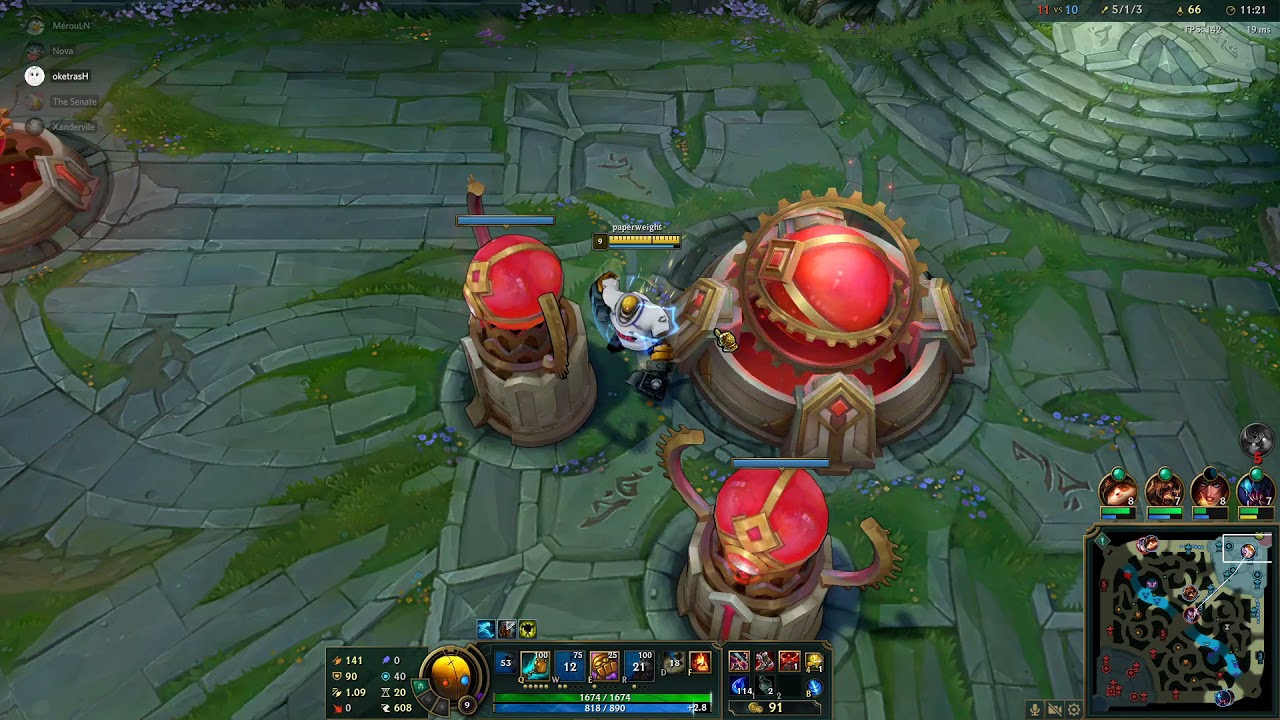 Fun game with off-meta peeps - YouTube