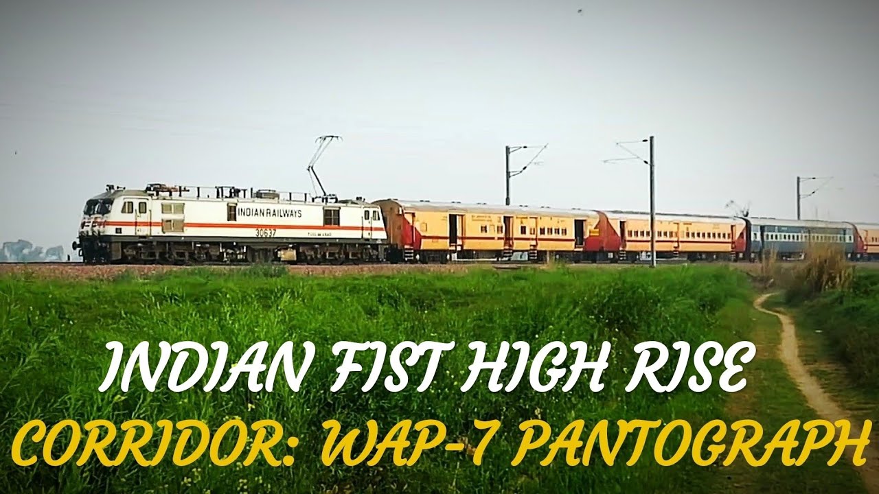 सबसे ऊंचा पंटोग्राफ:- Indian fast HIGH RISE corridor 'WAP-7 PANTOGRAPH ...