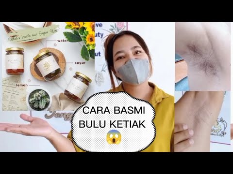 WAXING KETIAK SEKALI TARIK LANGSUNG BERSIH 😱 | SUGAR WAXING BORNDIVA - YouTube