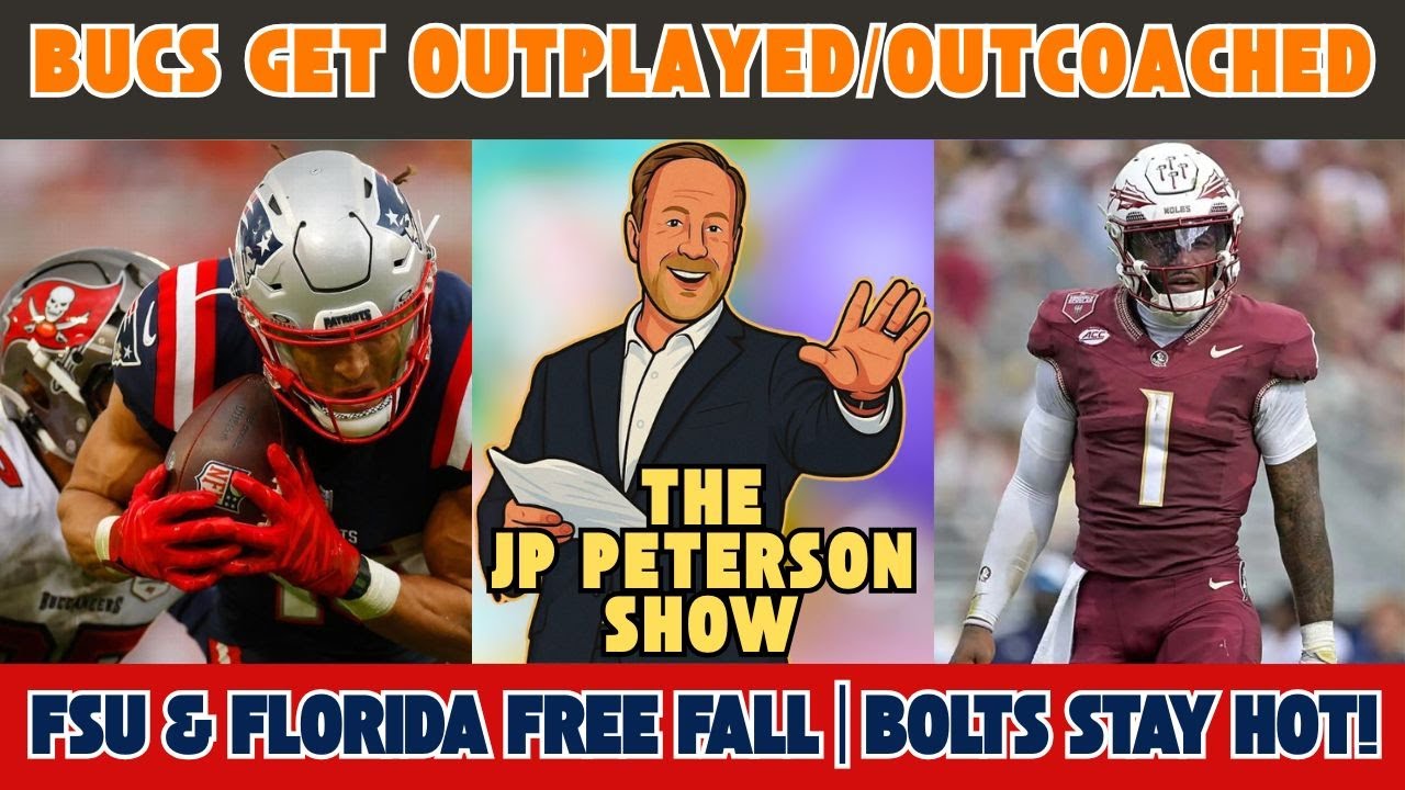 Bucs Outcoached Again | FSU & Florida Free Fall | Lightning Stay Hot ...