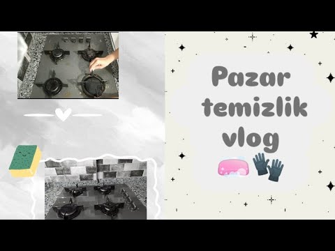 Pazar temizlik vlog 🧼🧤