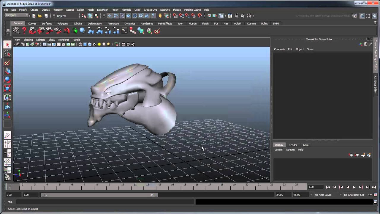 Rendering Ptex with Mudbox, Maya, and mental ray - YouTube
