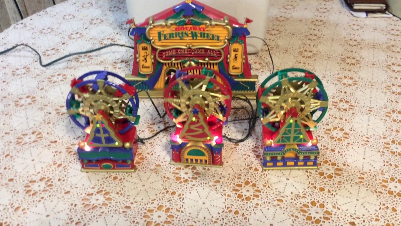 Mr. Christmas Ferris Wheel - YouTube