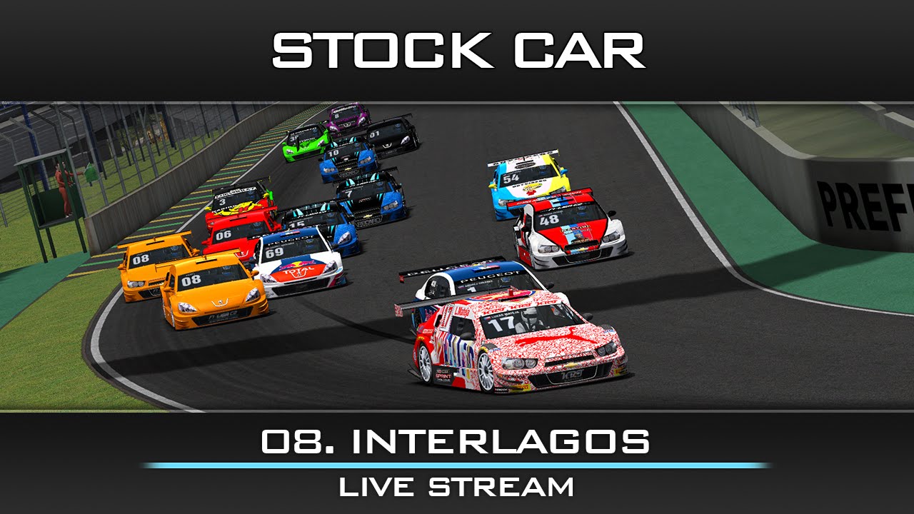 rFactor Stock Car: Brazil - Interlagos Live Stream - YouTube