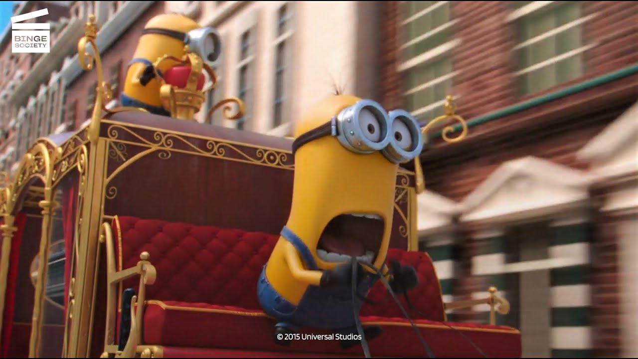 Minions (4/6) | Kidnapping the Queen | Cartoons For Kids - YouTube