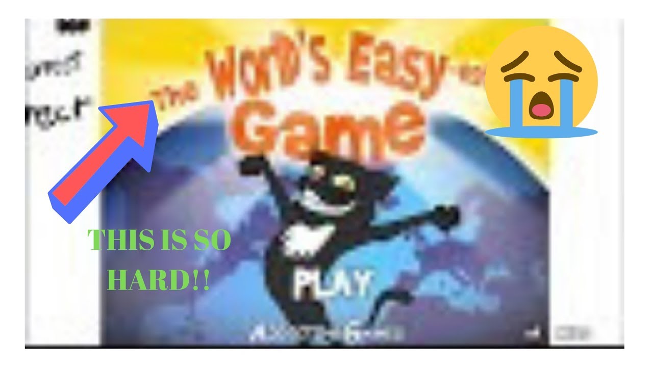 Worlds easiest game !!?? (not) - YouTube