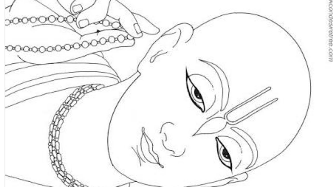 Chaitanya mahaprabhu drawing BY A FALLEN SOUL - YouTube