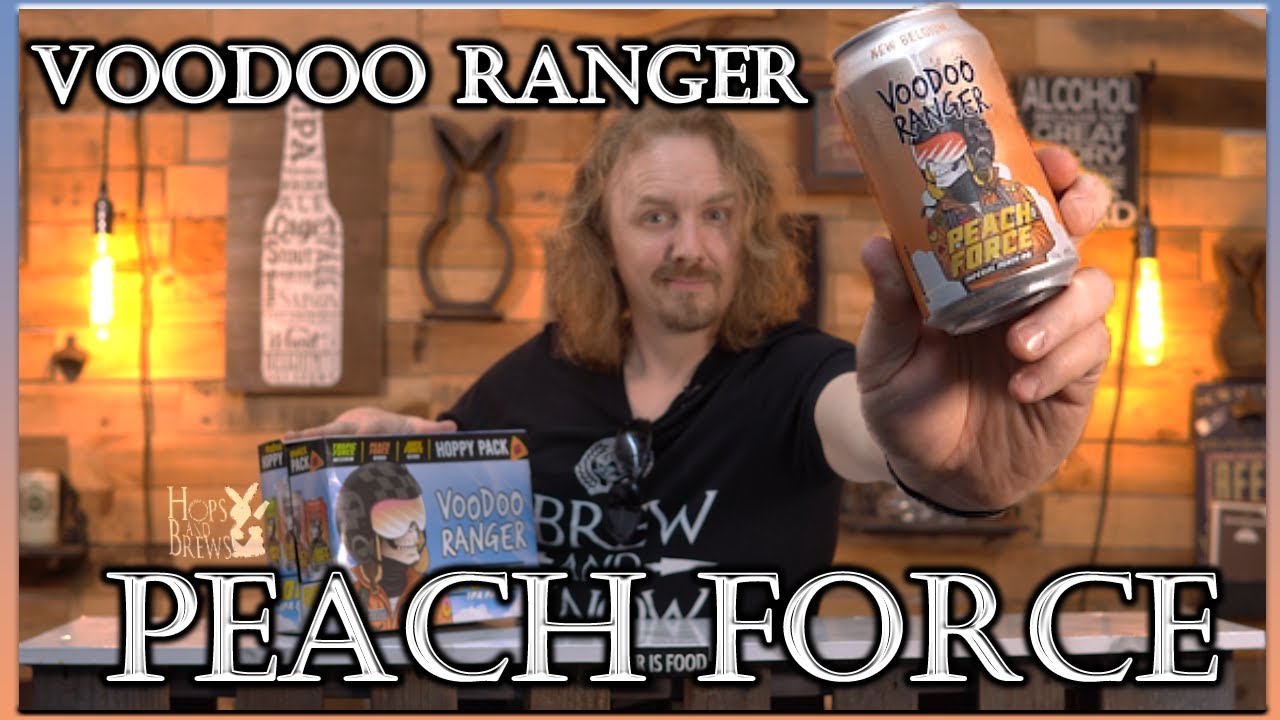 New Belgium - Voodoo Ranger: Peach Force IPA - YouTube