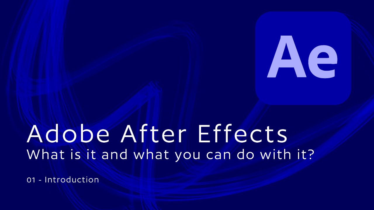 After Effects - Introduction for absolute beginners - YouTube