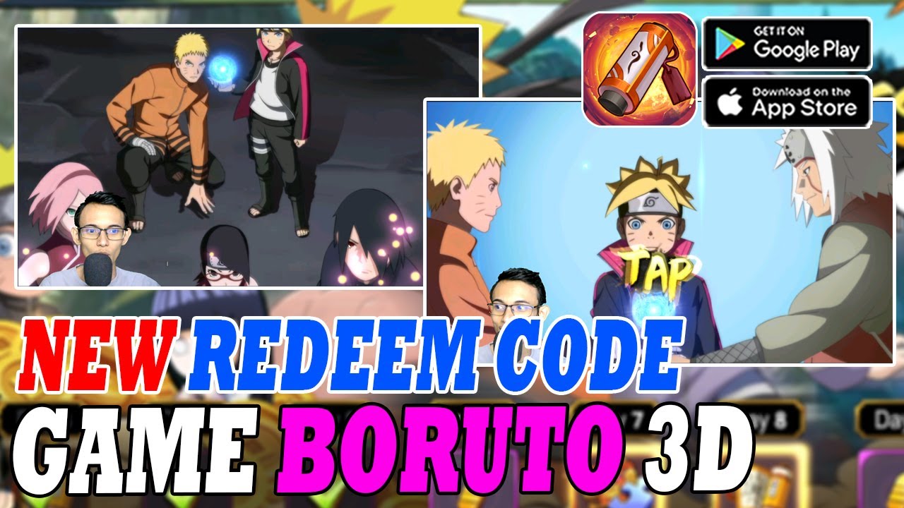 BORUTO GAME ANDROID NEW CODE REDEEM F2P ADA SARADA MITSUKI NARUTO ...
