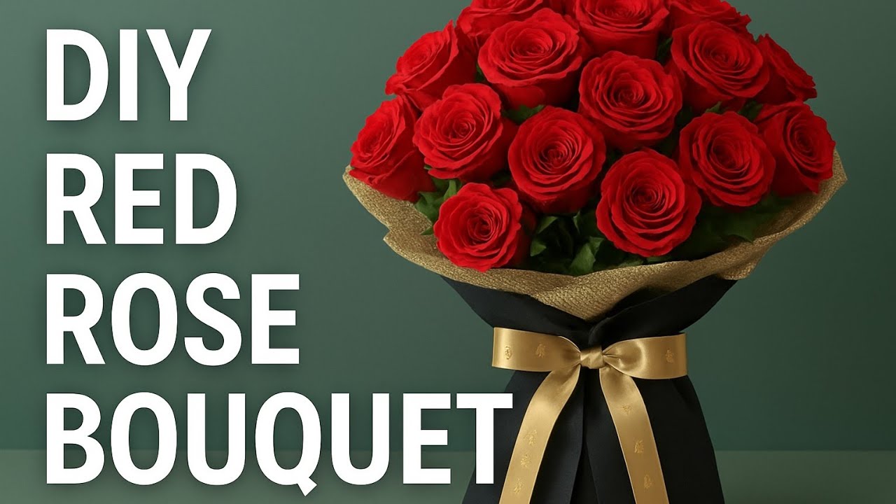 Roses guldasta banane ka tarika | phoolon ka guldasta | guldasta ka ...