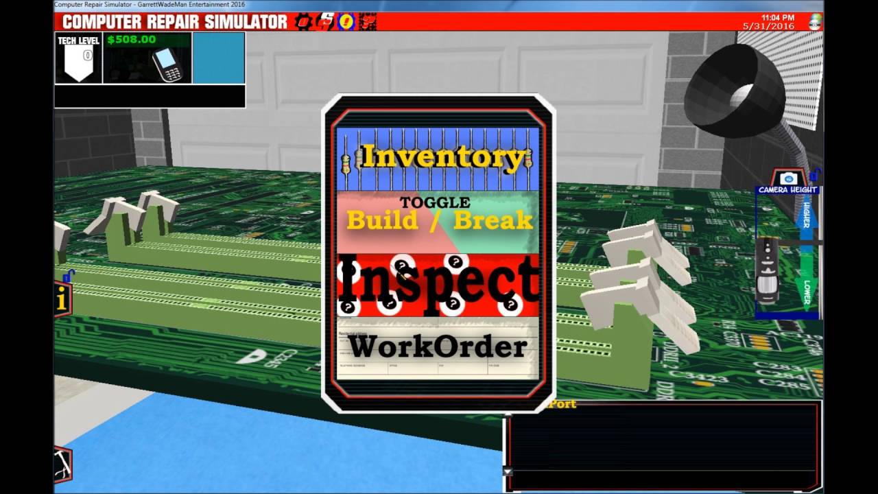 Computer Repair Simulator - Demo #8 - YouTube