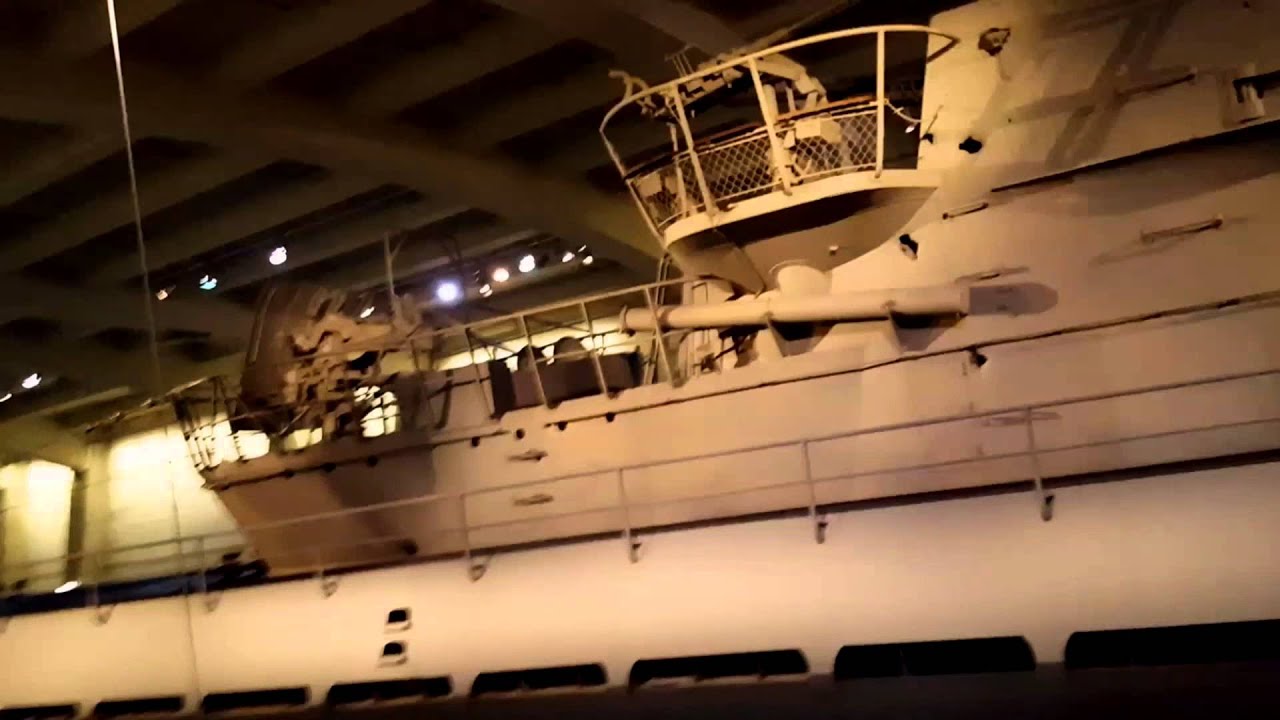 U-505 Entrance and interior of the sub. - YouTube