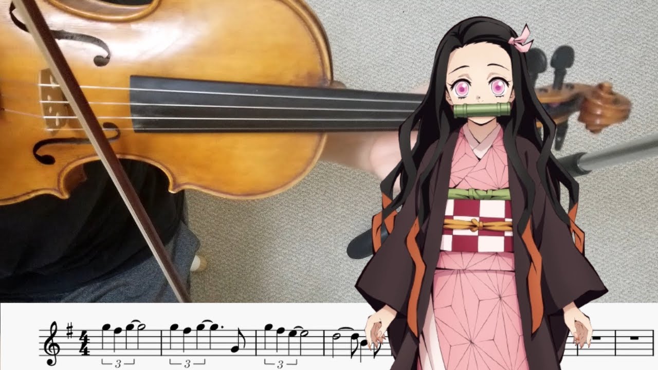 Demon Slayer: Kimetsu no Yaiba (Violin Cover) - OP Full "Gurenge" - YouTube