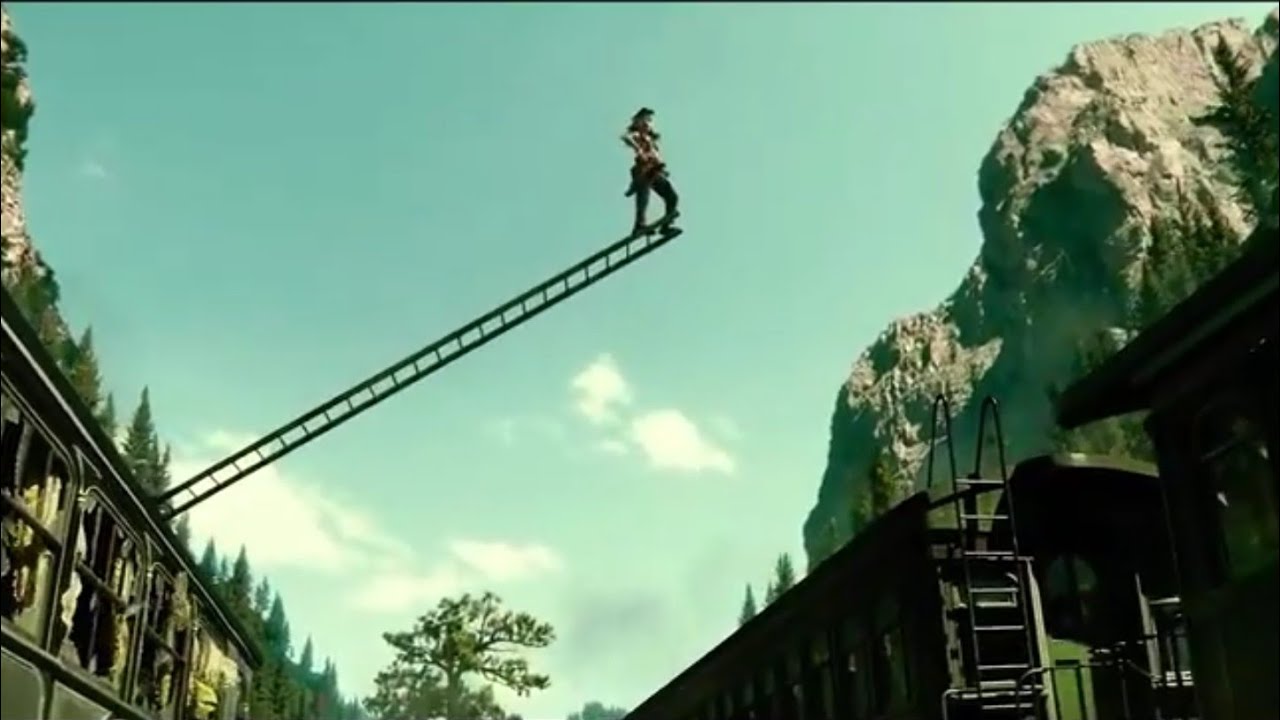 Final Fight on Train | The Lone Ranger Scene in Hindi - YouTube