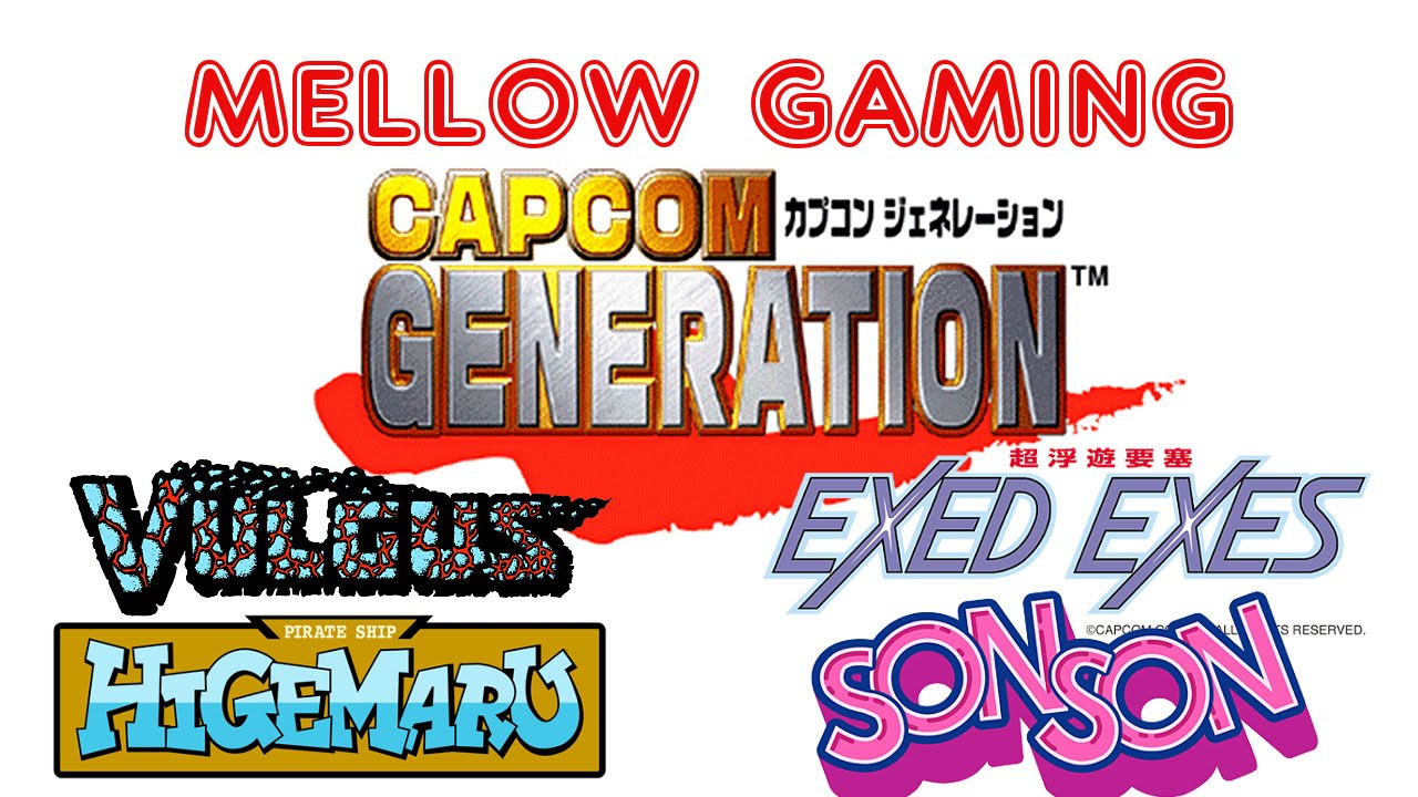Capcom Generations Disc 3 - Vulgus, Higemaru, Sonson & Exed Exes ...