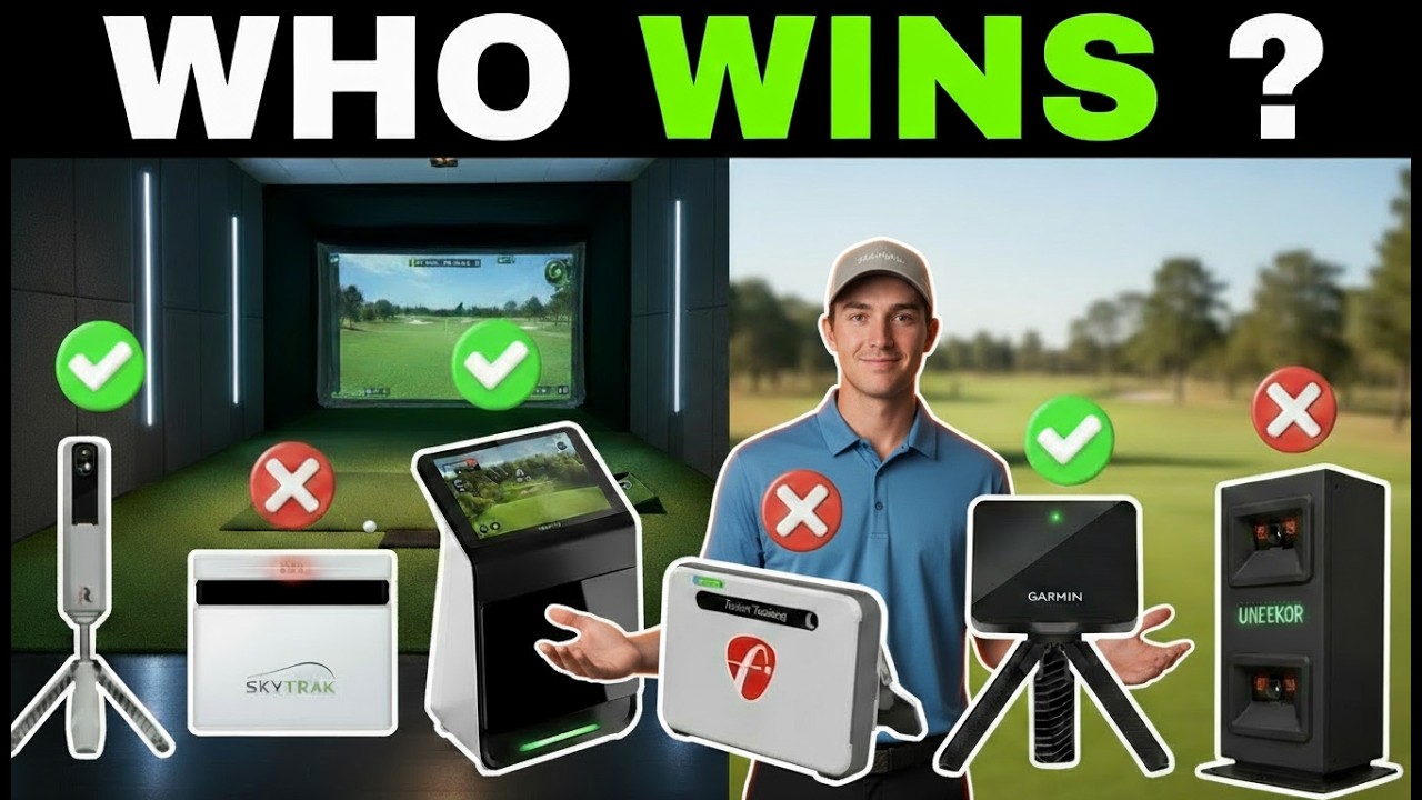 7 Best Launch Monitors for Golf Driving Range [2026] ⛳️ Indoor Golf ...