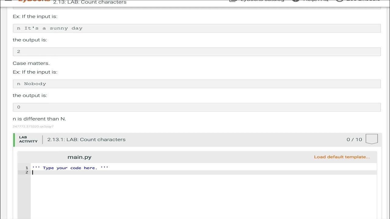 IT 140 zyBooks 2.13 Lab - YouTube