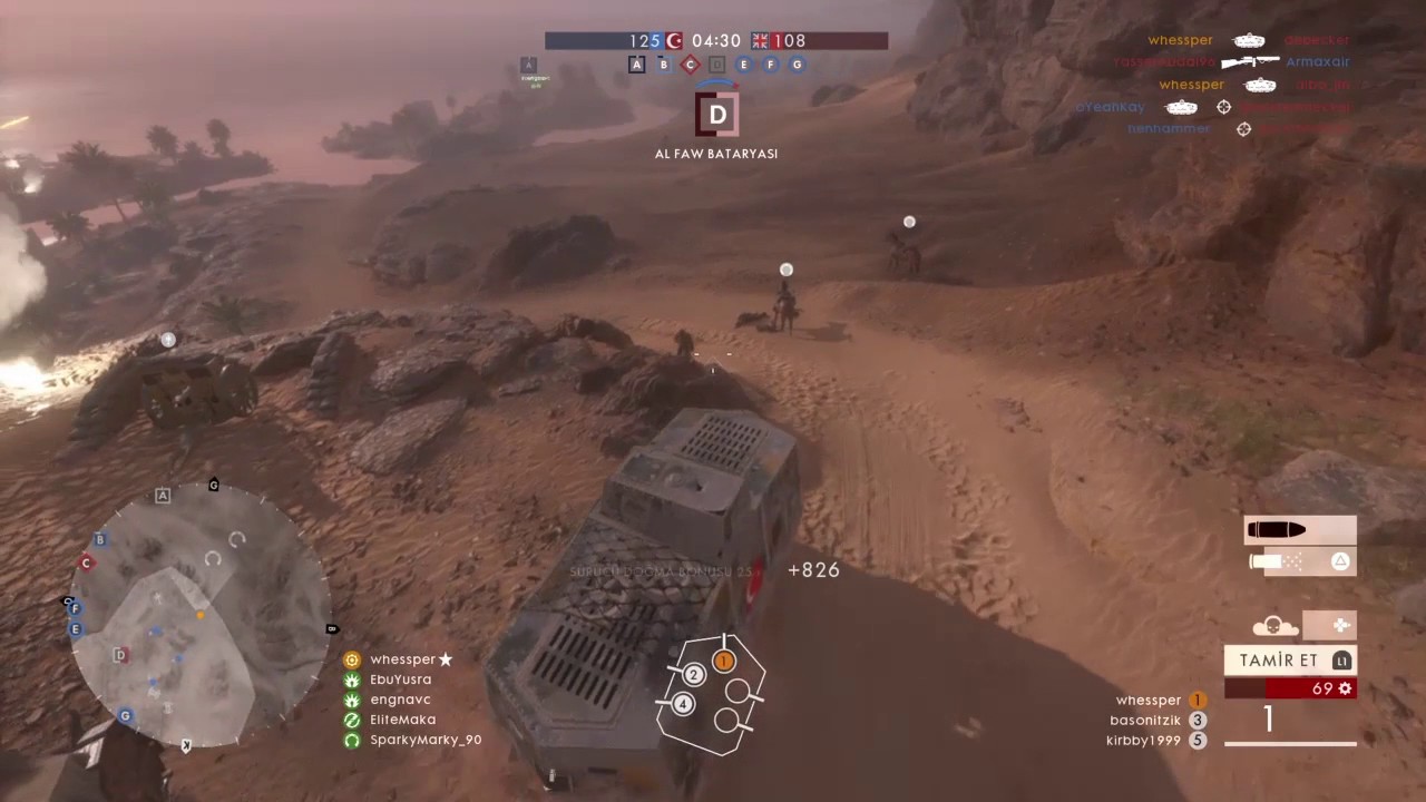 Battlefield 1 Heavy Tank - YouTube