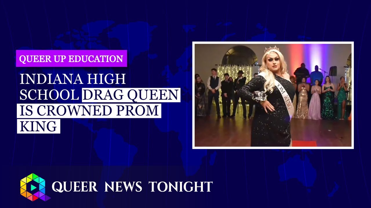 Indiana High School Drag Queen Is Crowned Prom King - YouTube