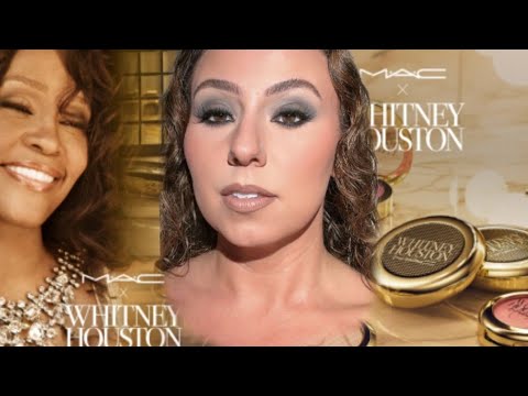 MAC x WHITNEY HOUSTON COLLECTION SWATCHES & REVIEW - YouTube