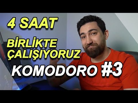 Mert Hoca ile Komodoro #3 | Birlikte Ders Çalışıyoruz | 4 Saat | #merthocailesahuradoğru