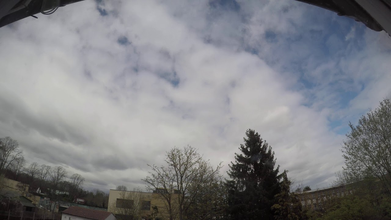 Timelapse 2nd April 2020 NW London 9AM-Sunset: Cloud Dynamics - YouTube