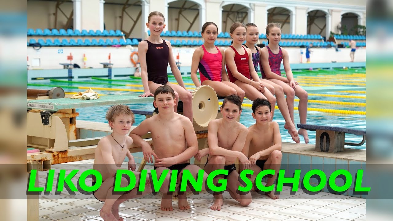 LIKO DIVING SCHOOL запрошує до занять в басейн "СКА" - YouTube