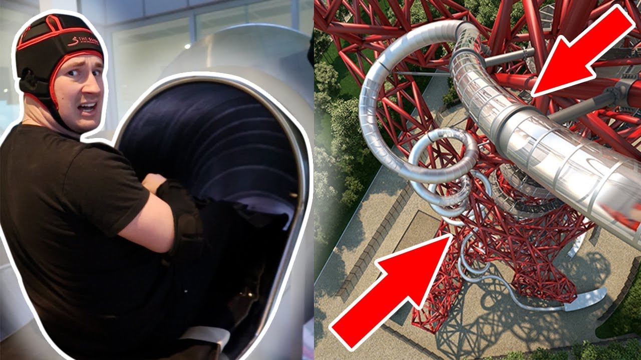 I WENT DOWN THE WORLDS TALLEST & LONGEST SLIDE (30 MPH!) - YouTube