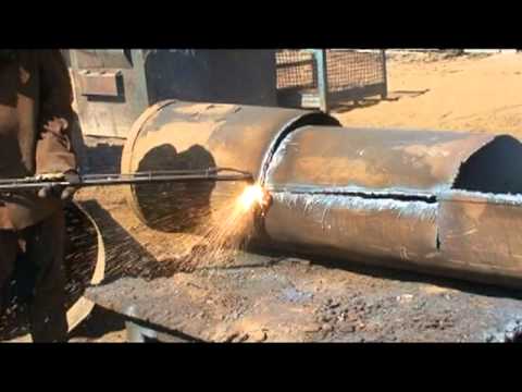 Harris Ironferno Iron Powder Torch - YouTube