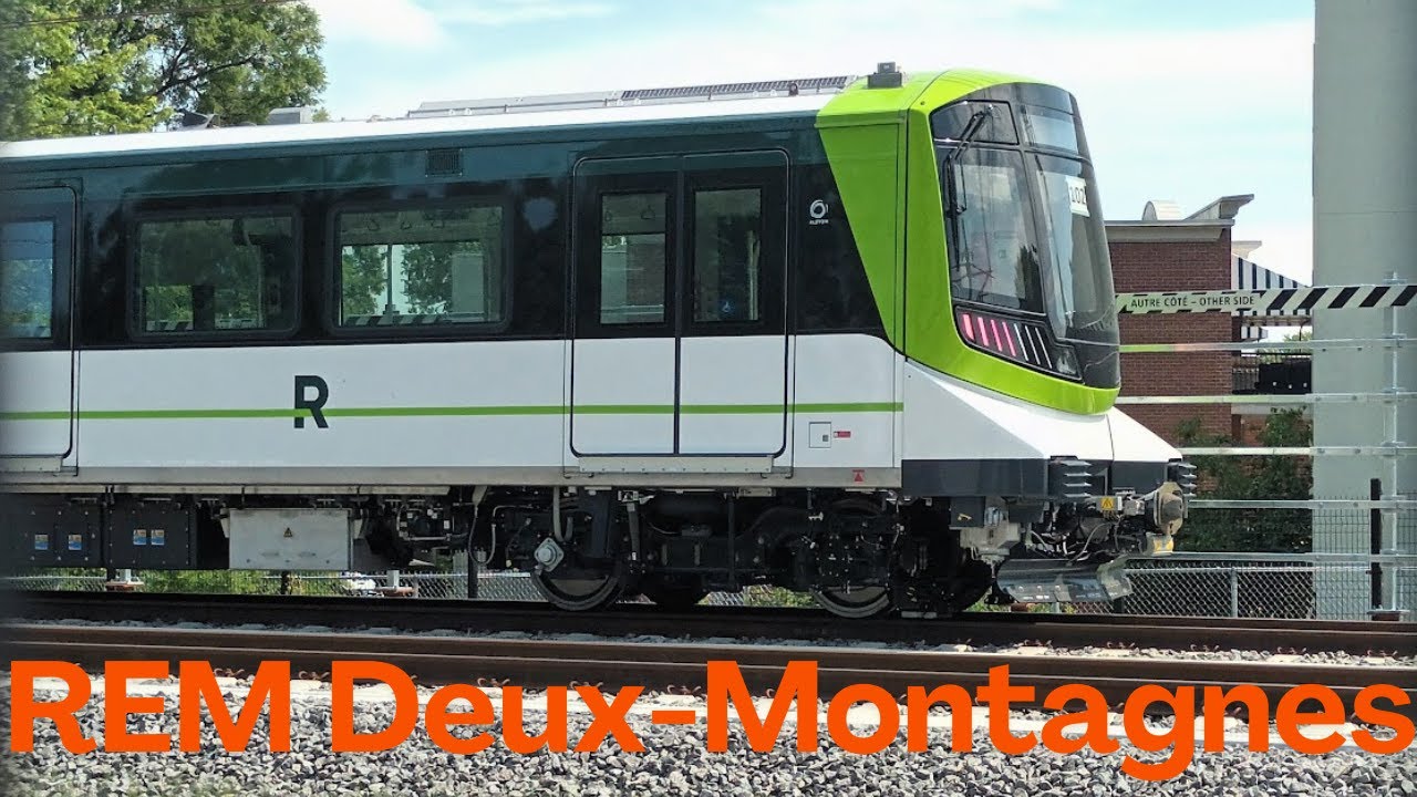 Footage of Rapid REM Testing (Deux-Montagnes Line) - YouTube
