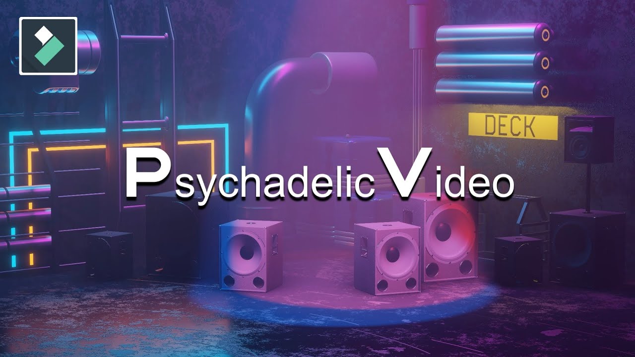 (Filmora 11): How To Make a Psychedelic Video - YouTube